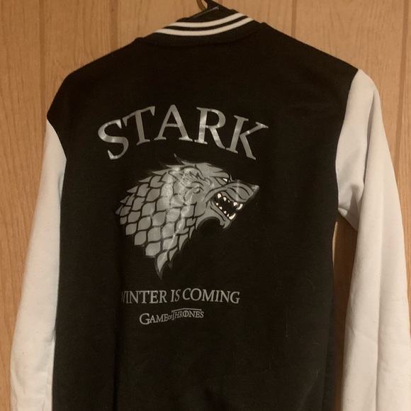 Jackets & Coats | Game Of Thrones Cotton Lettermen Jacket | Poshmark